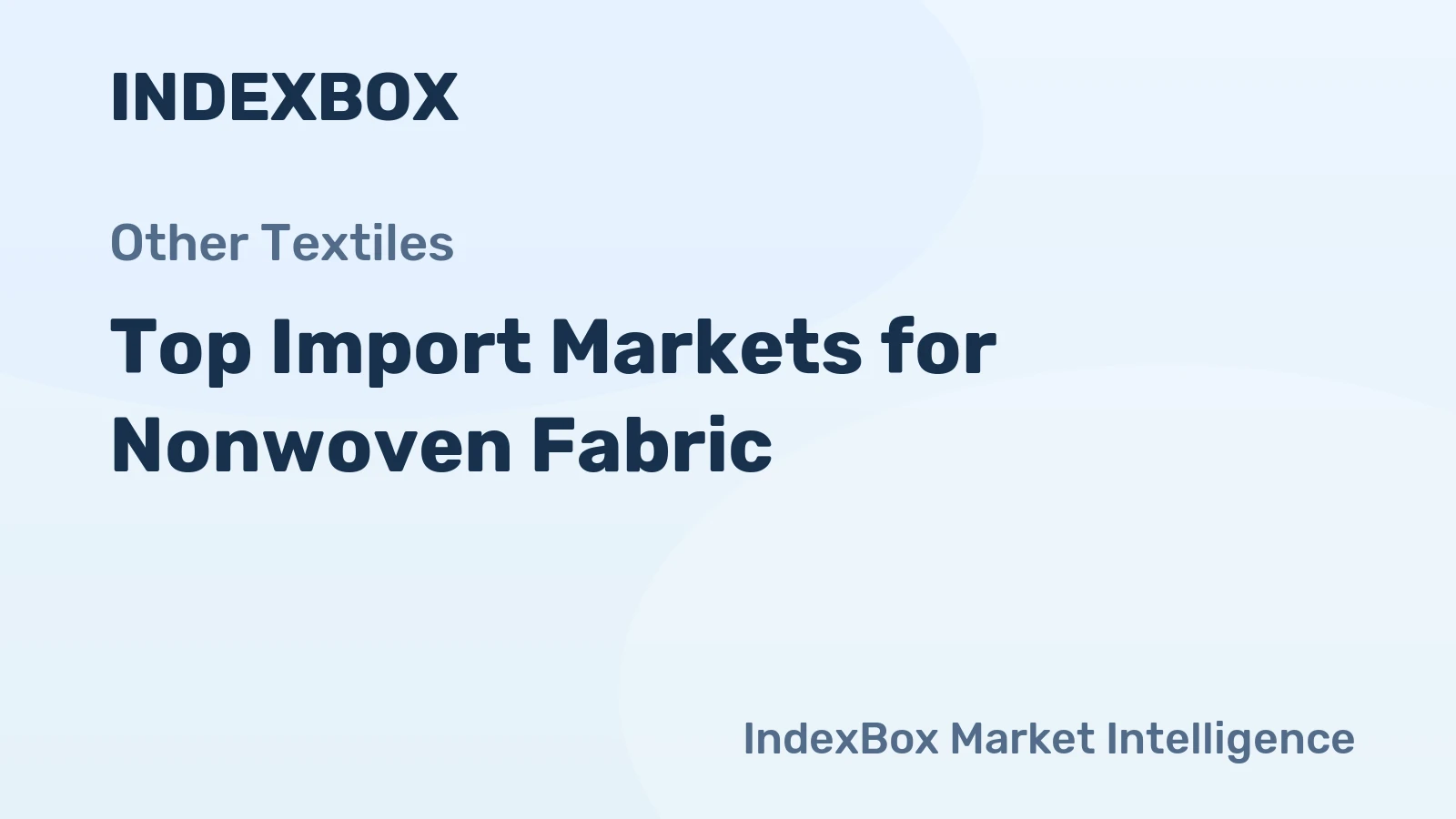 Top Import Markets for Nonwoven Fabric