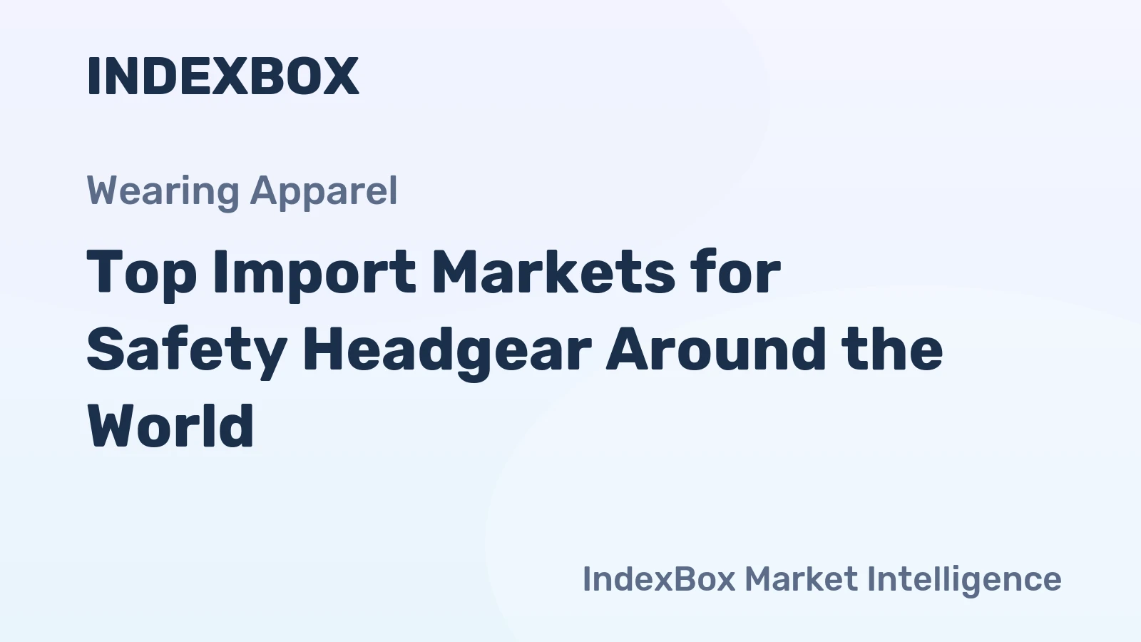 Top Import Markets for Safety Headgear Around the World
