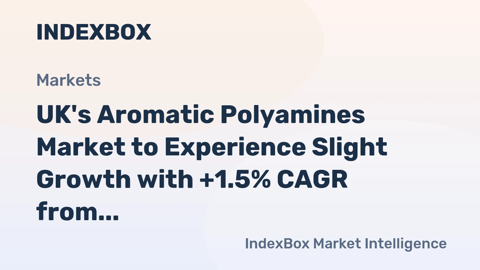 UK's Aromatic Polyamines Market to Experience Slight Growth with +1.5% CAGR from 2024 to 2035