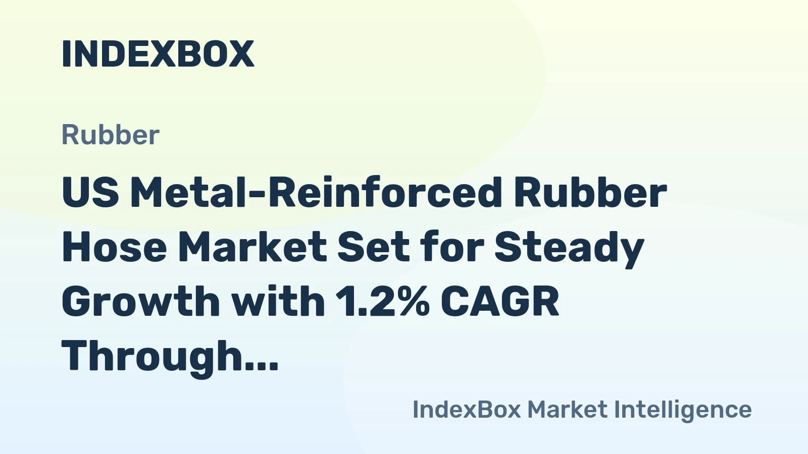US Metal-Reinforced Rubber Hose Market Set for Steady Growth with 1.2% CAGR Through 2035