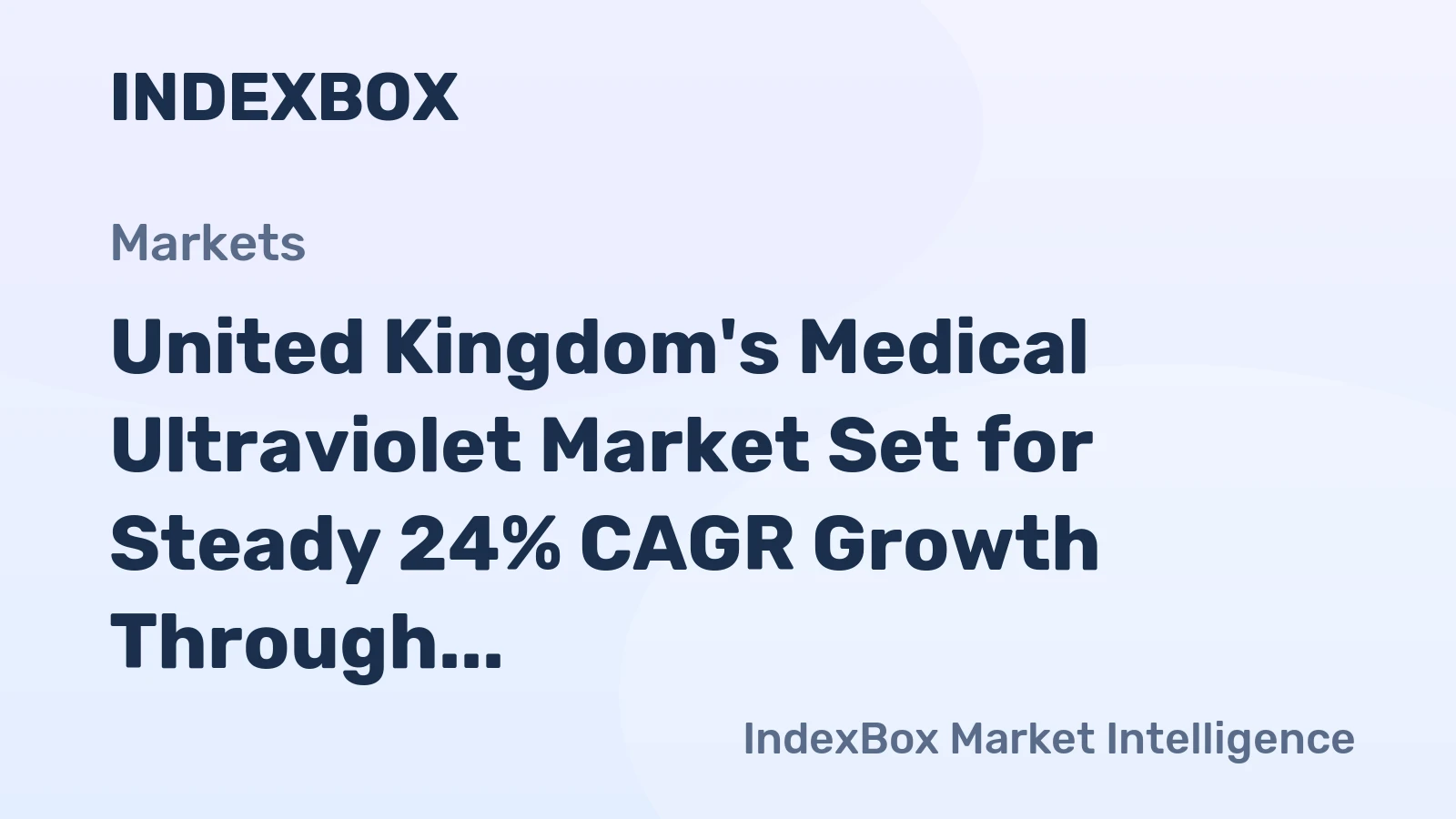 United Kingdom's Medical Ultraviolet Market Set for Steady 24% CAGR Growth Through 2035