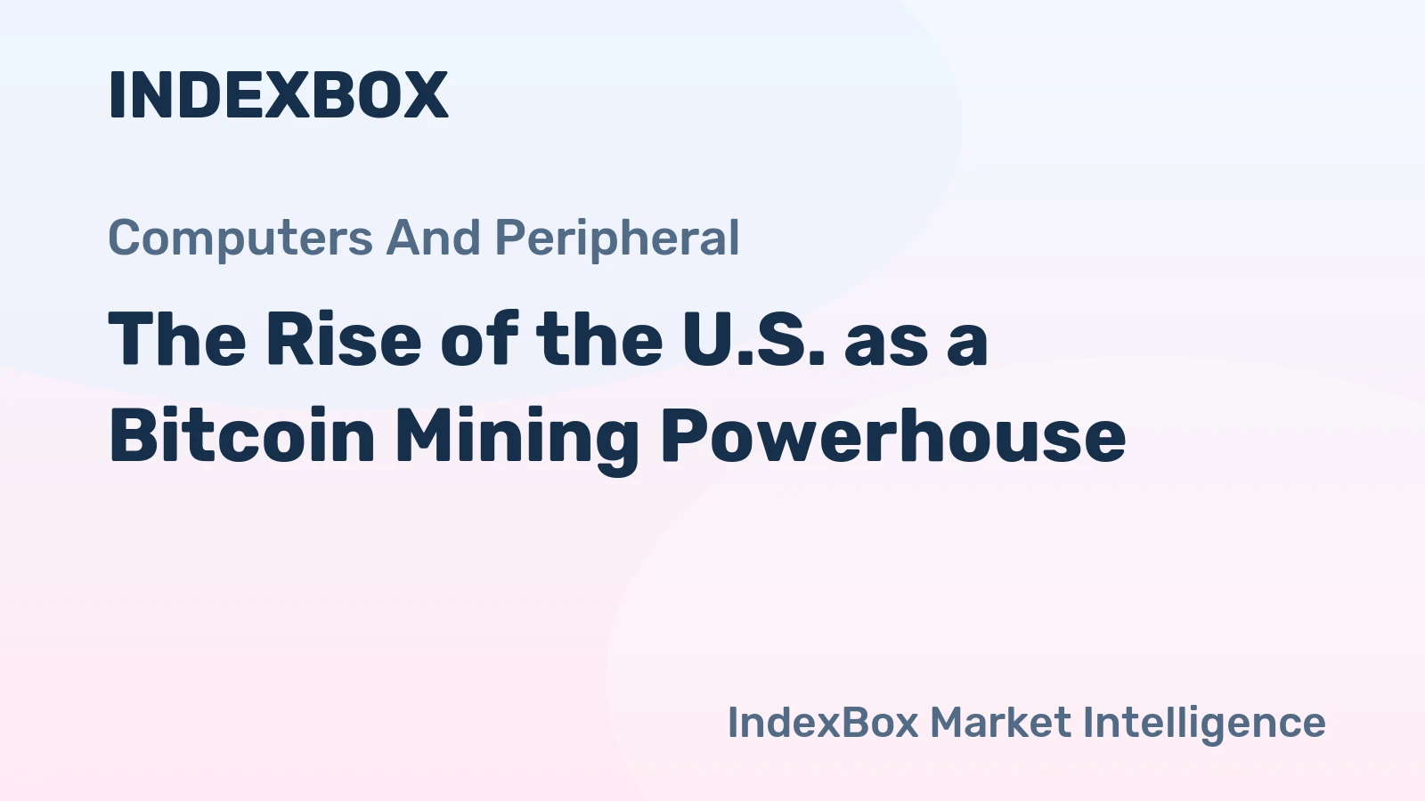 The Rise of the U.S. as a Bitcoin Mining Powerhouse