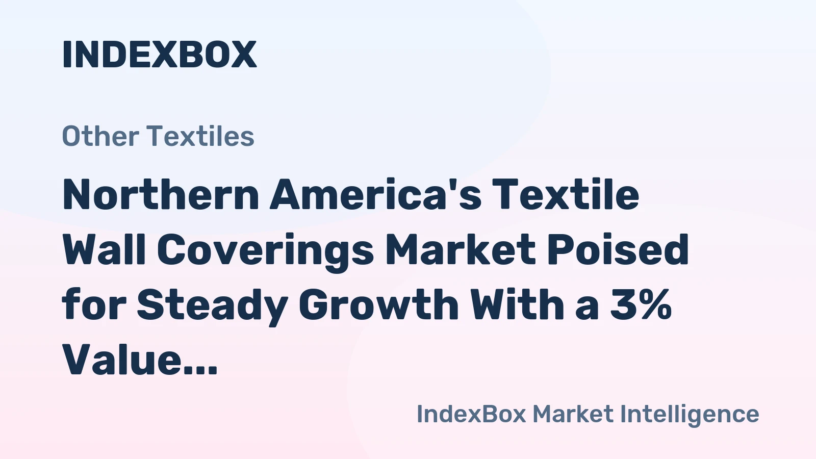 Northern America's Textile Wall Coverings Market Poised for Steady Growth With a 3% Value CAGR