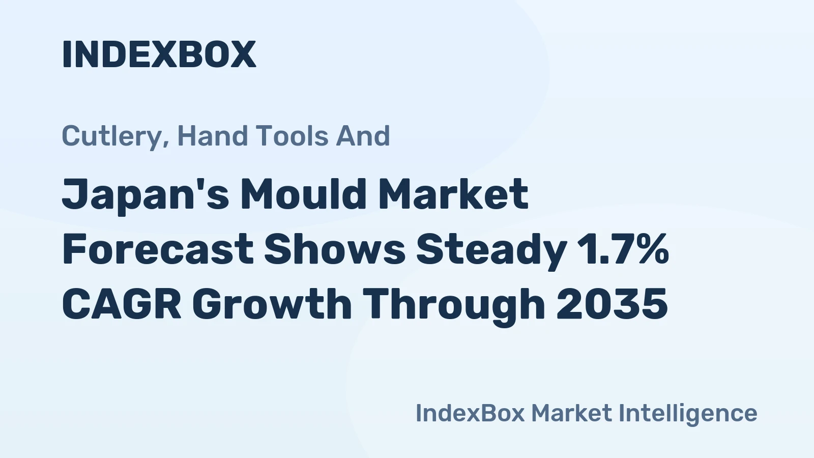 Japan's Mould Market Forecast Shows Steady 1.7% CAGR Growth Through 2035