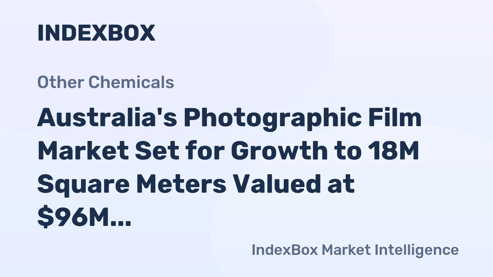 Australia's Photographic Film Market Set for Growth to 18M Square Meters Valued at $96M by 2035