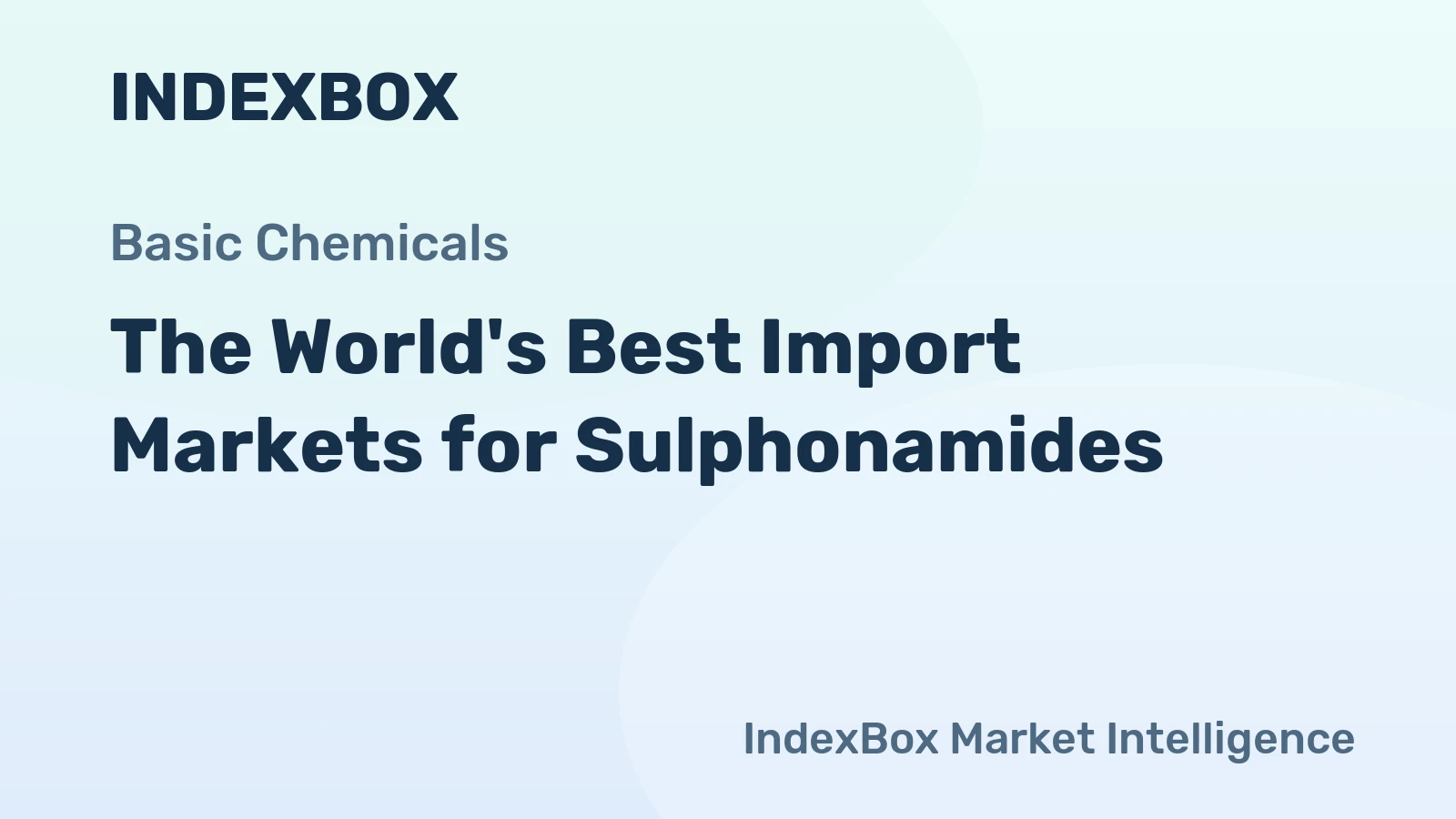 The World's Best Import Markets for Sulphonamides