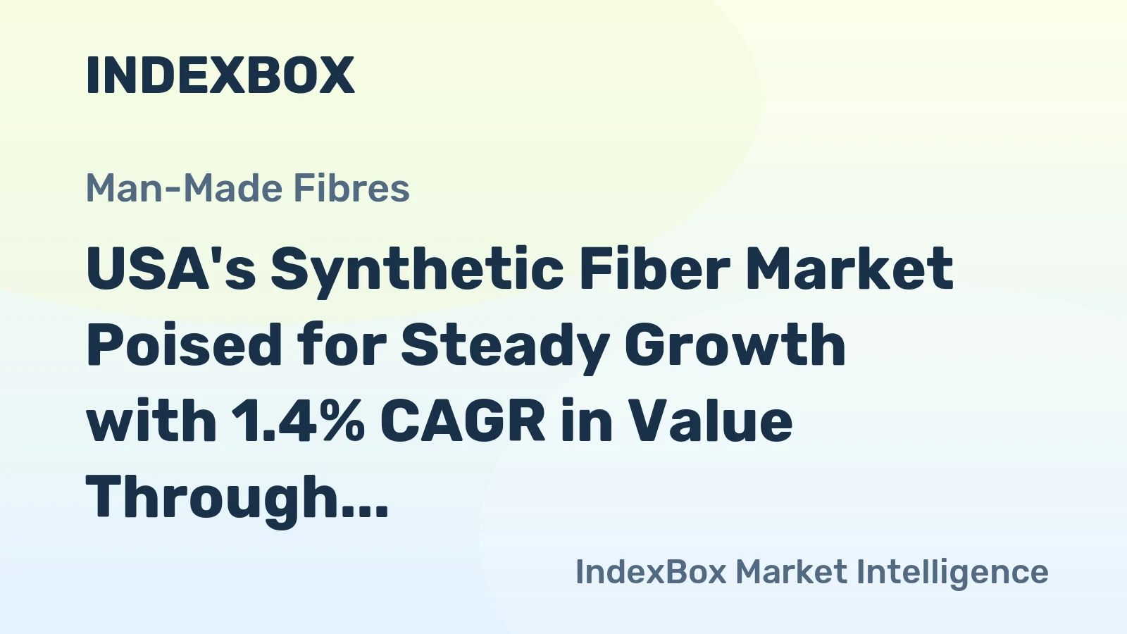 USA's Synthetic Fiber Market Poised for Steady Growth with 1.4% CAGR in Value Through 2035