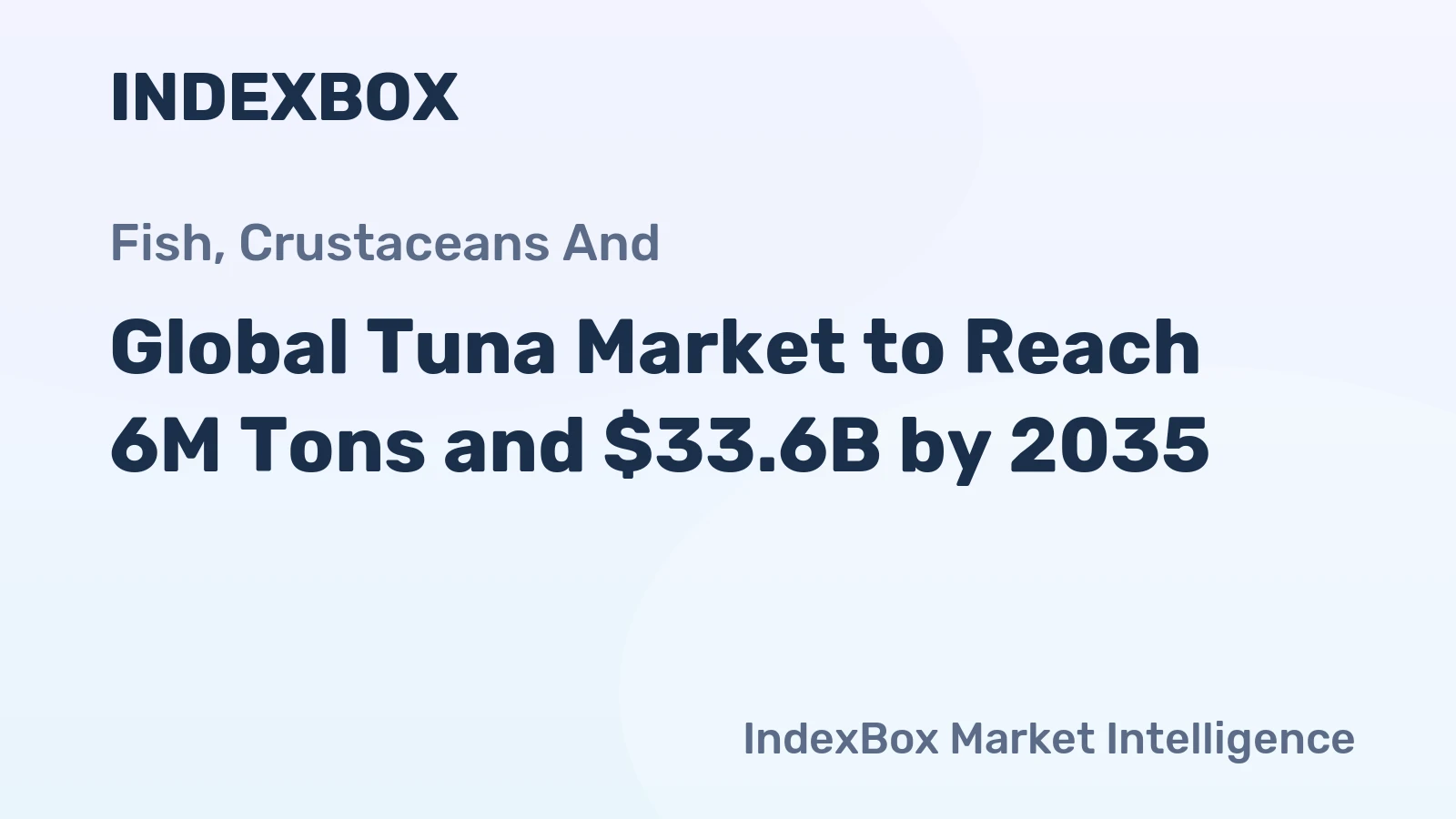 Global Tuna Market to Reach 6M Tons and $33.6B by 2035