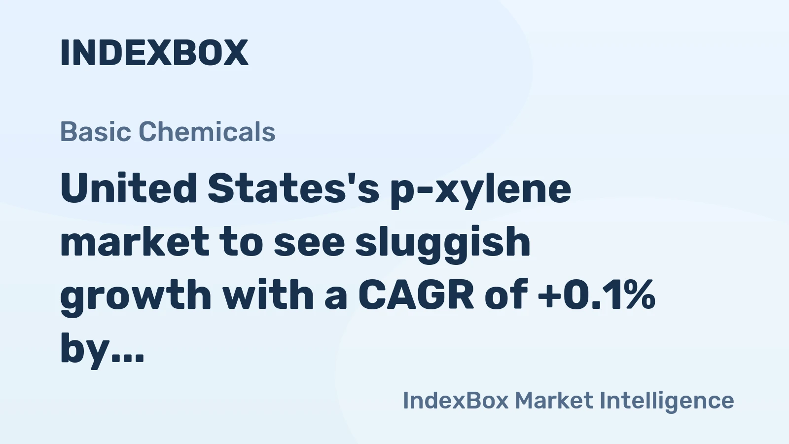 United States's p-xylene market to see sluggish growth with a CAGR of +0.1% by 2035