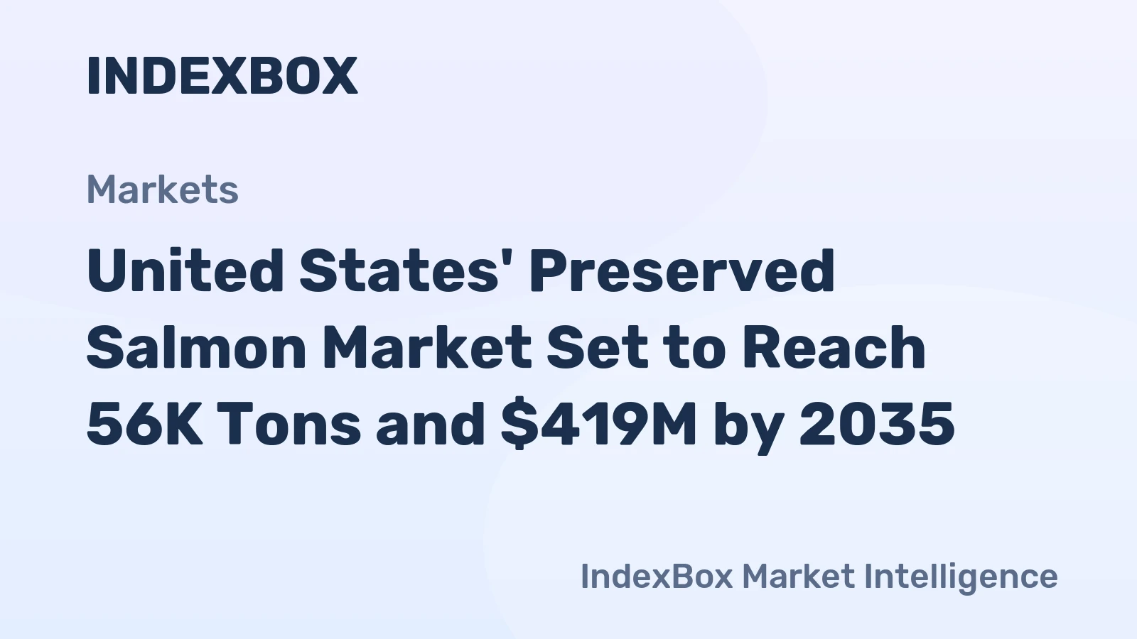 United States' Preserved Salmon Market Set to Reach 56K Tons and $419M by 2035