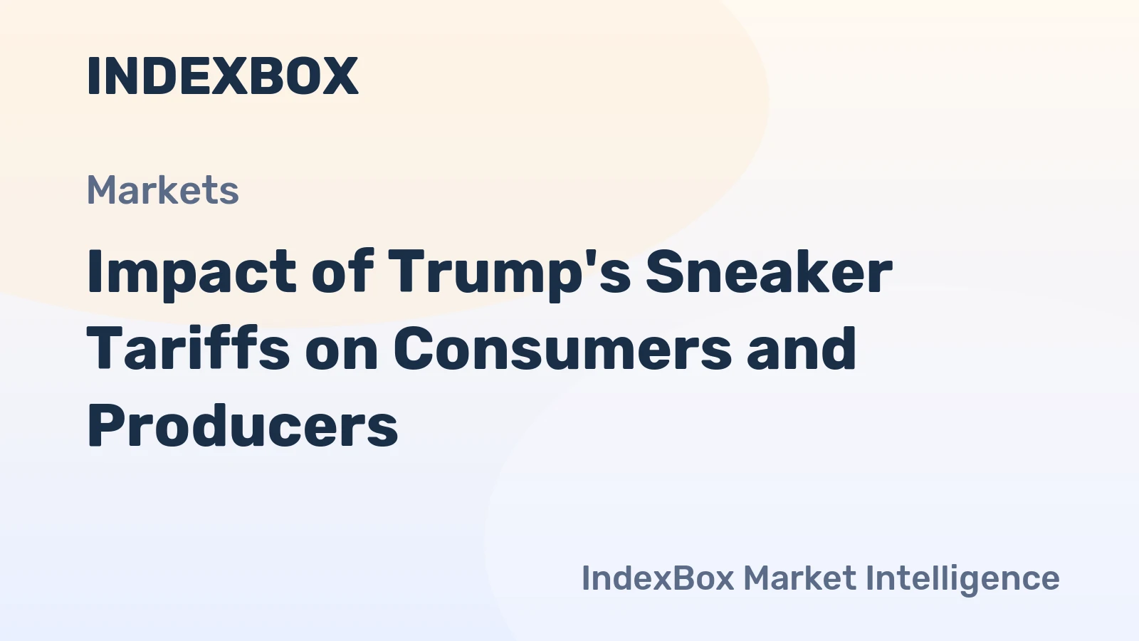 Impact of Trump's Sneaker Tariffs on Consumers and Producers