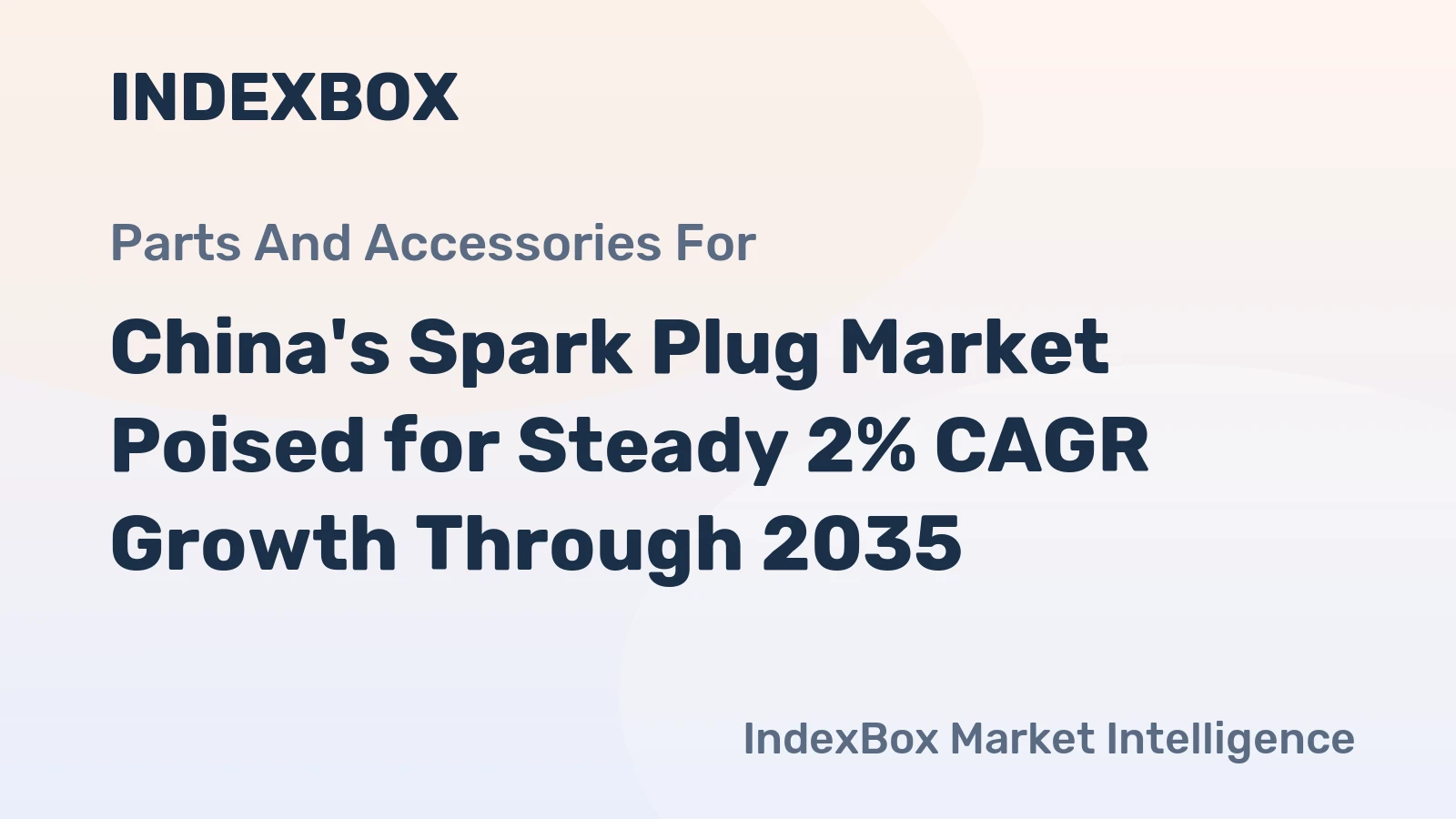 China's Spark Plug Market Poised for Steady 2% CAGR Growth Through 2035