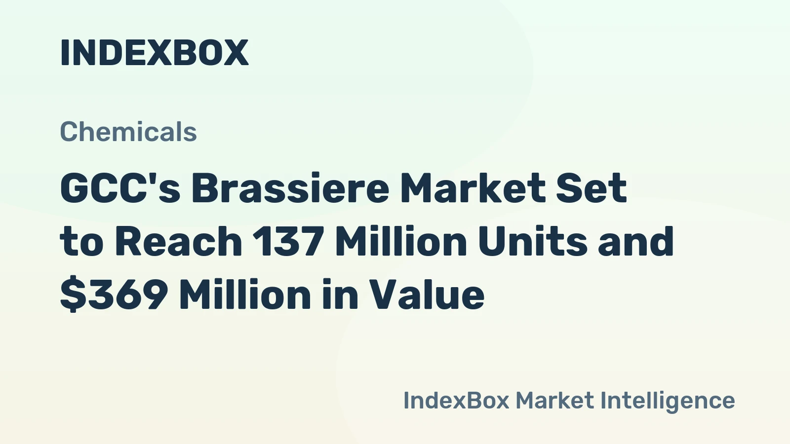 GCC's Brassiere Market Set to Reach 137 Million Units and $369 Million in Value