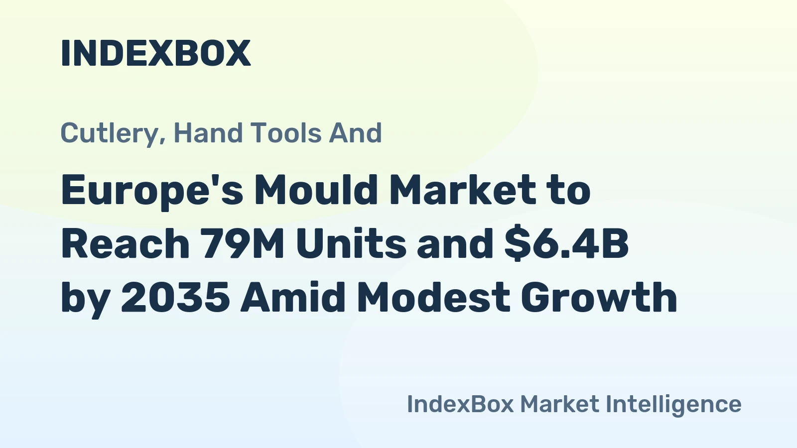 Europe's Mould Market to Reach 79M Units and $6.4B by 2035 Amid Modest Growth