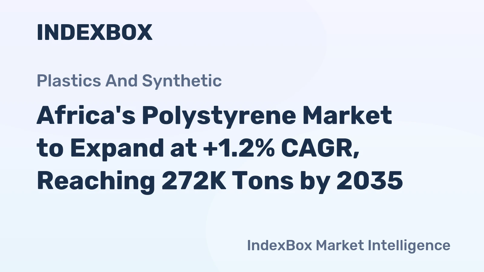 Africa's Polystyrene Market to Expand at +1.2% CAGR, Reaching 272K Tons by 2035
