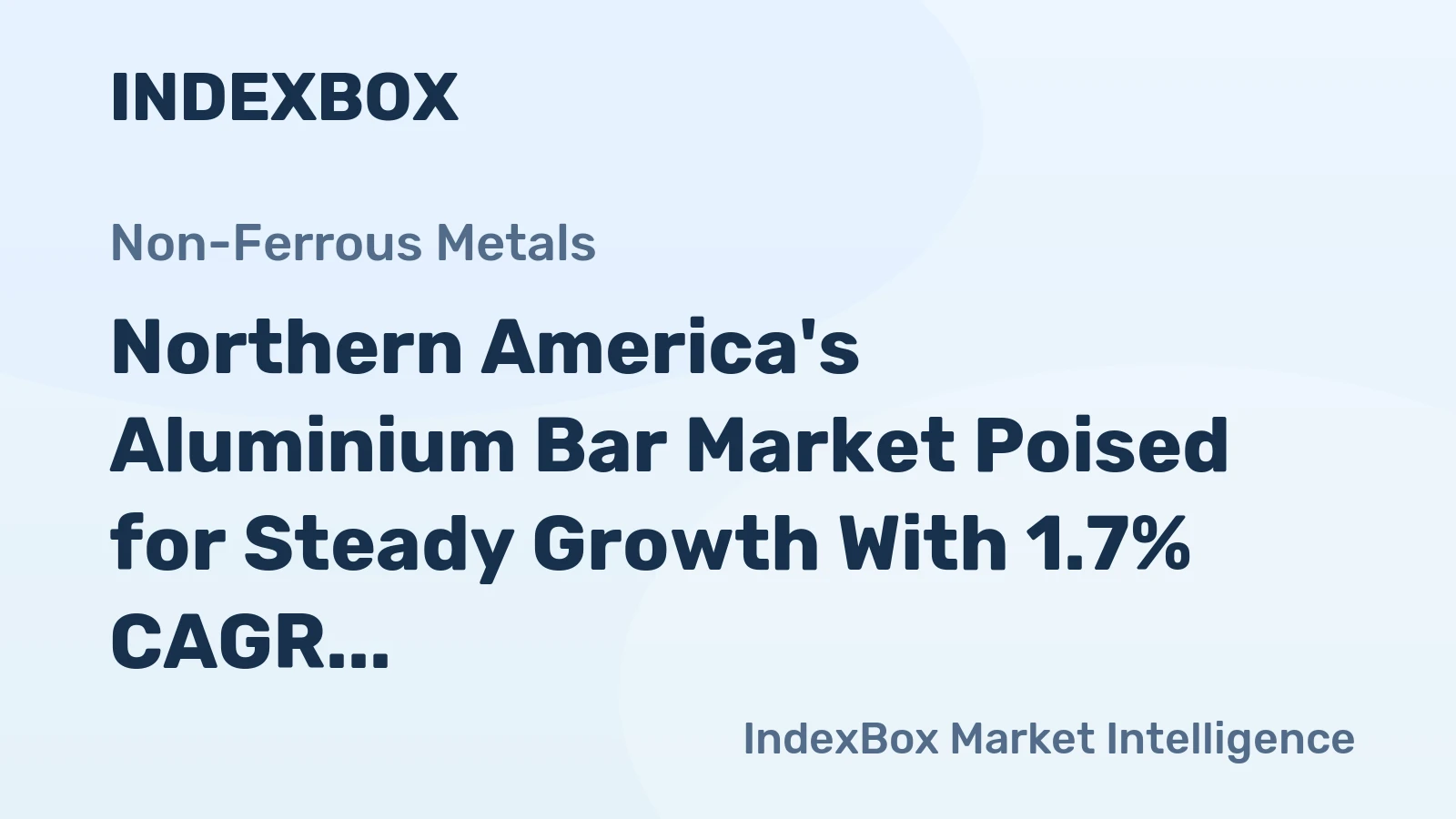 Northern America's Aluminium Bar Market Poised for Steady Growth With 1.7% CAGR Through 2035