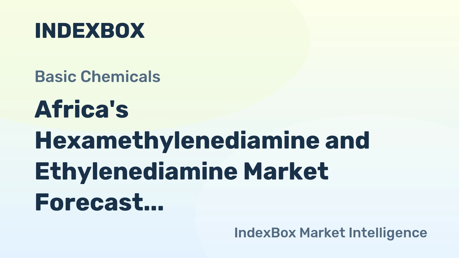 Africa's Hexamethylenediamine and Ethylenediamine Market Forecast Shows Steady 2.2% CAGR Growth Through 2035
