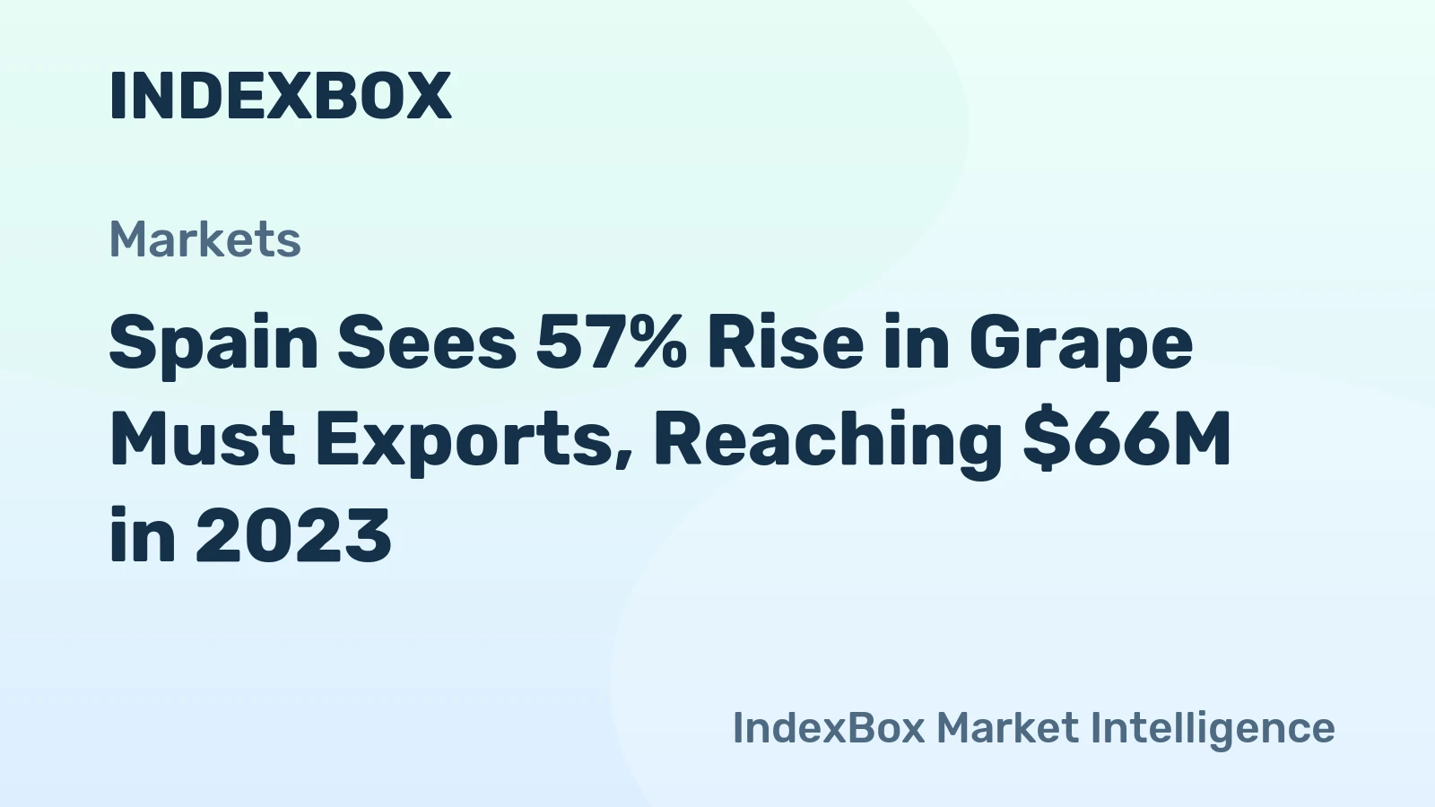 Spain Sees 57% Rise in Grape Must Exports, Reaching $66M in 2023