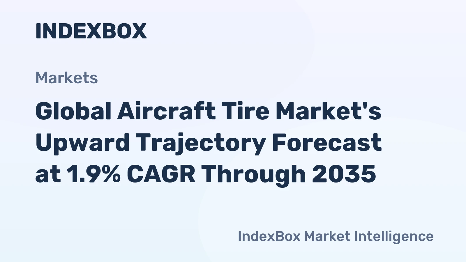 Global Aircraft Tire Market's Upward Trajectory Forecast at 1.9% CAGR Through 2035