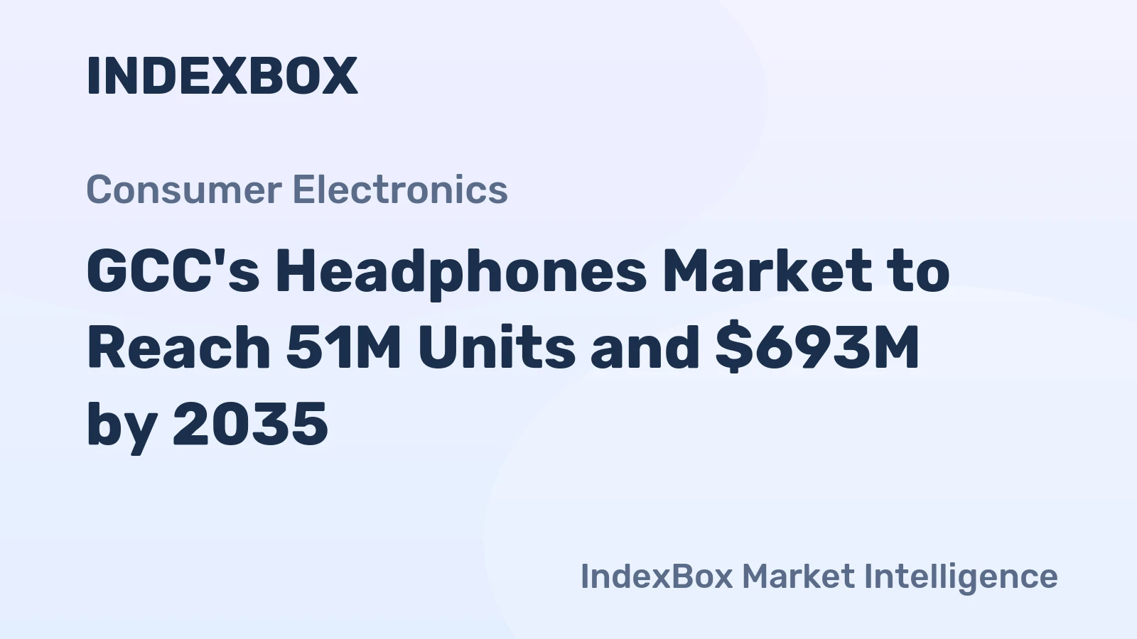 GCC's Headphones Market to Reach 51M Units and $693M by 2035