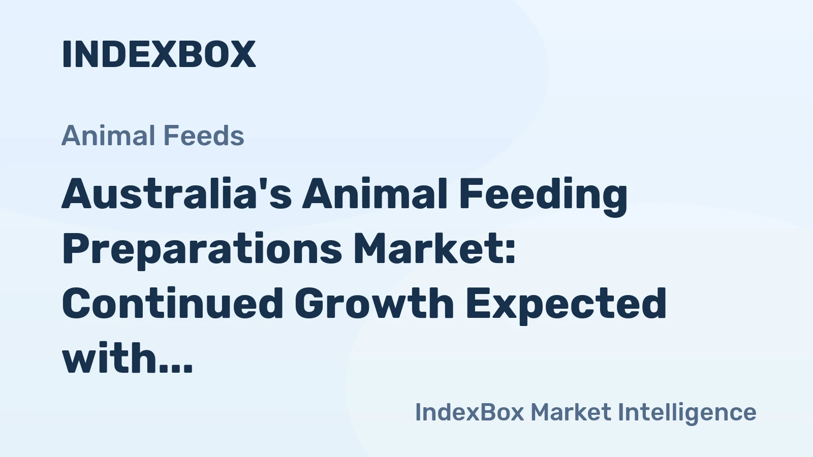 Australia's Animal Feeding Preparations Market: Continued Growth Expected with Market Volume Reaching 6.9M tons by 2035