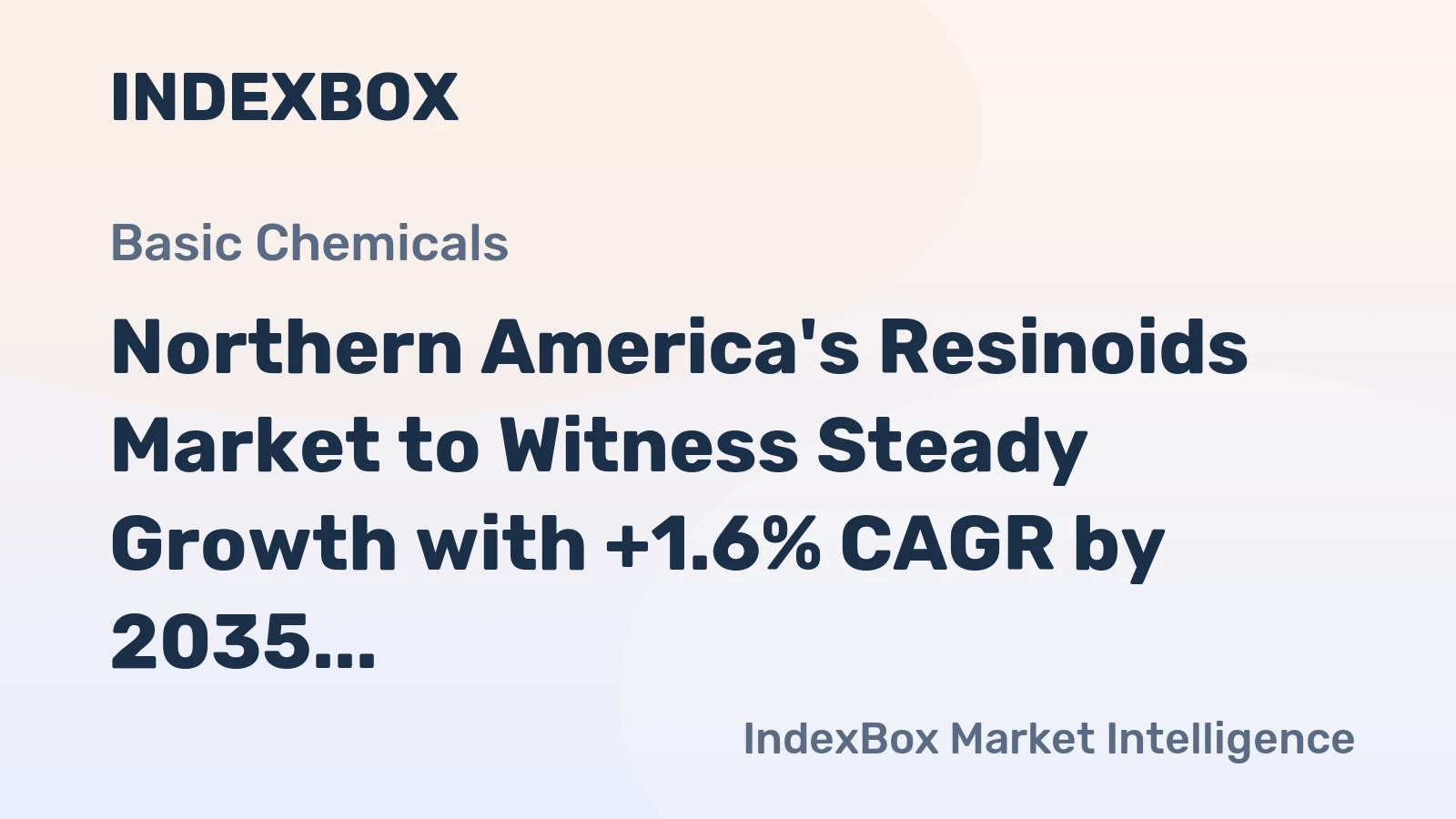 Northern America's Resinoids Market to Witness Steady Growth with +1.6% CAGR by 2035