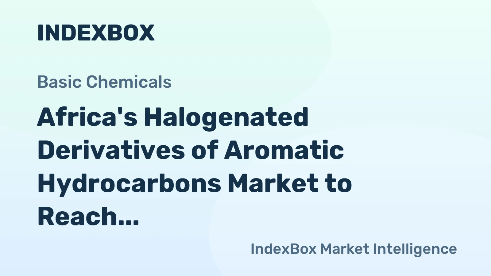 Africa's Halogenated Derivatives of Aromatic Hydrocarbons Market to Reach $823M by 2035 with +2.1% CAGR