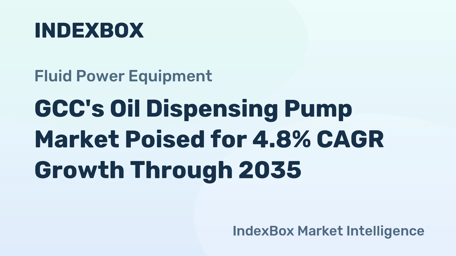 GCC's Oil Dispensing Pump Market Poised for 4.8% CAGR Growth Through 2035
