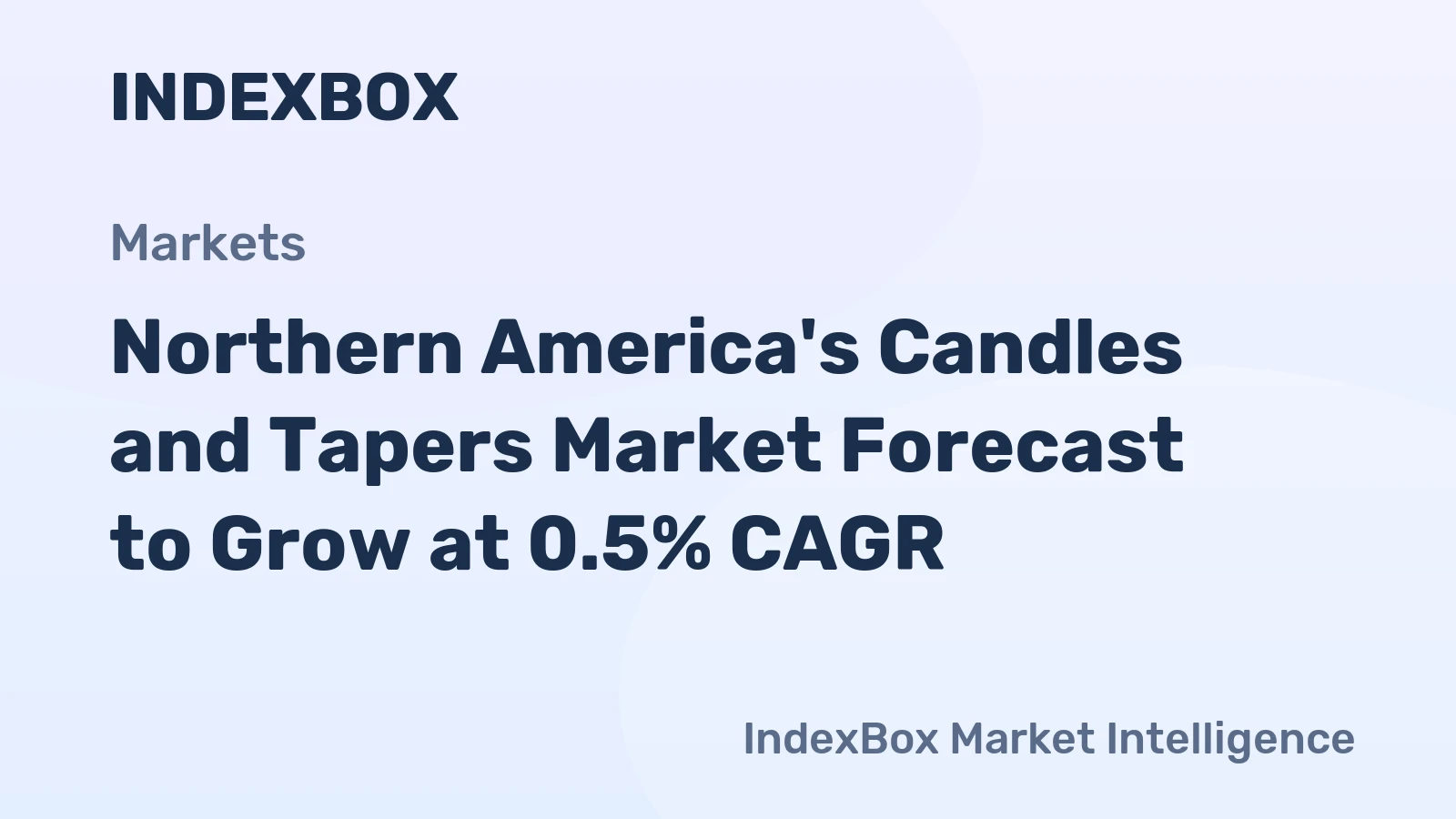 Northern America's Candles and Tapers Market Forecast to Grow at 0.5% CAGR