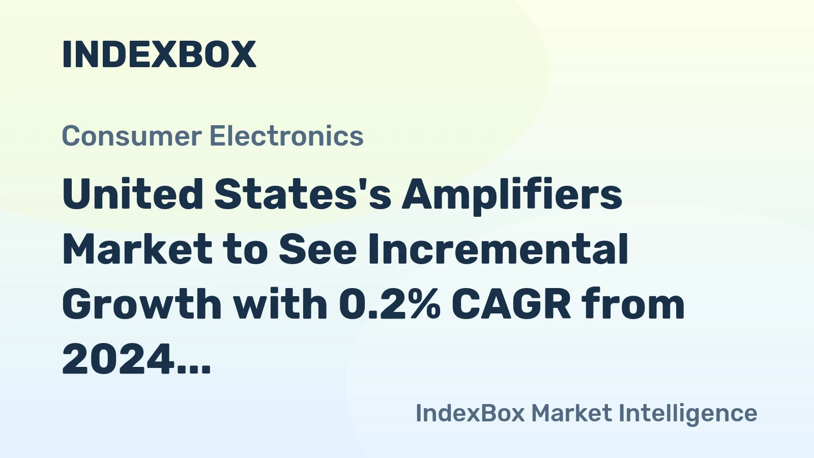 United States's Amplifiers Market to See Incremental Growth with 0.2% CAGR from 2024 to 2035