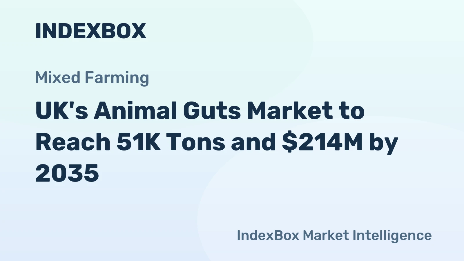 UK's Animal Guts Market to Reach 51K Tons and $214M by 2035