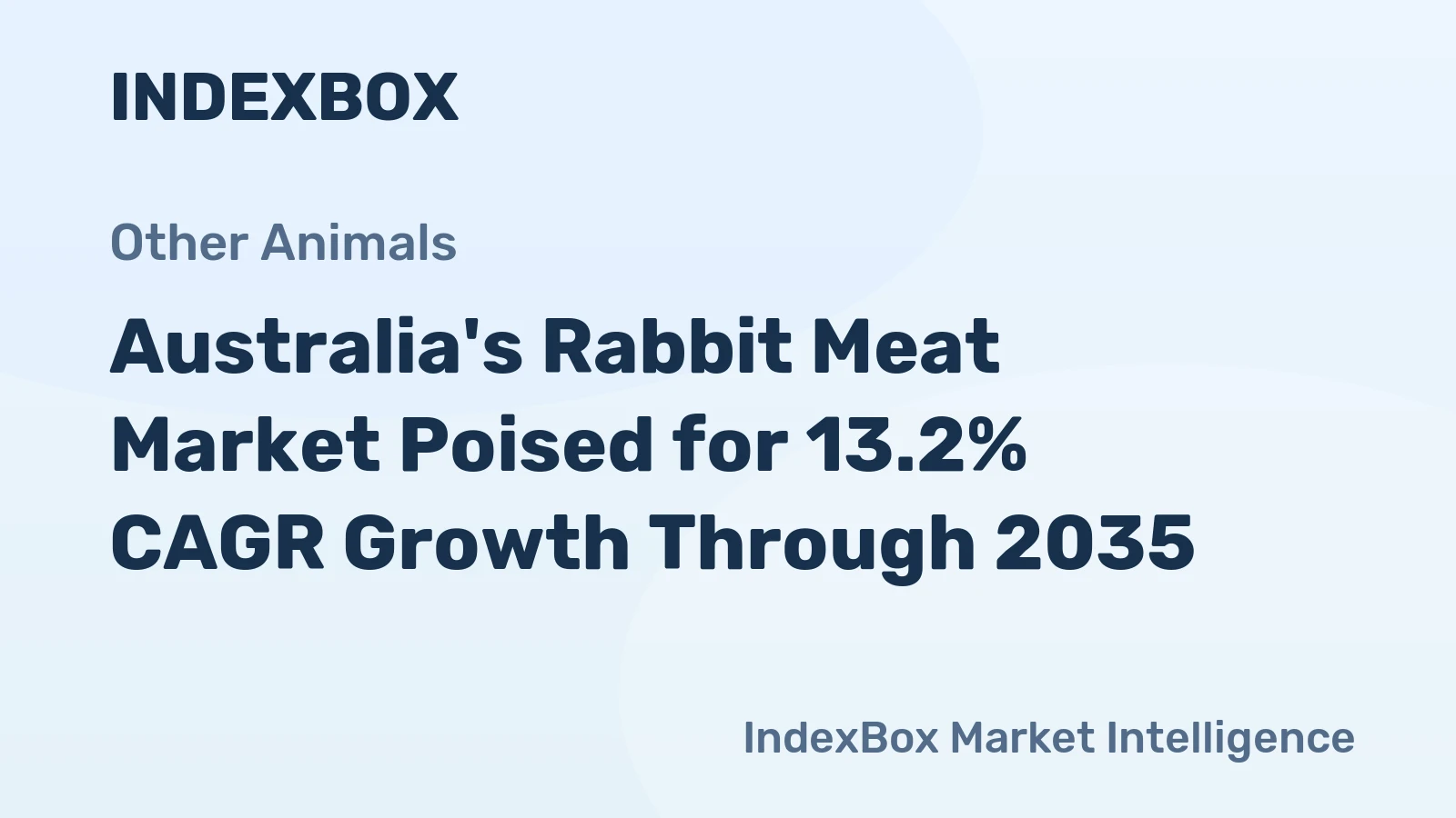 Australia's Rabbit Meat Market Poised for 13.2% CAGR Growth Through 2035