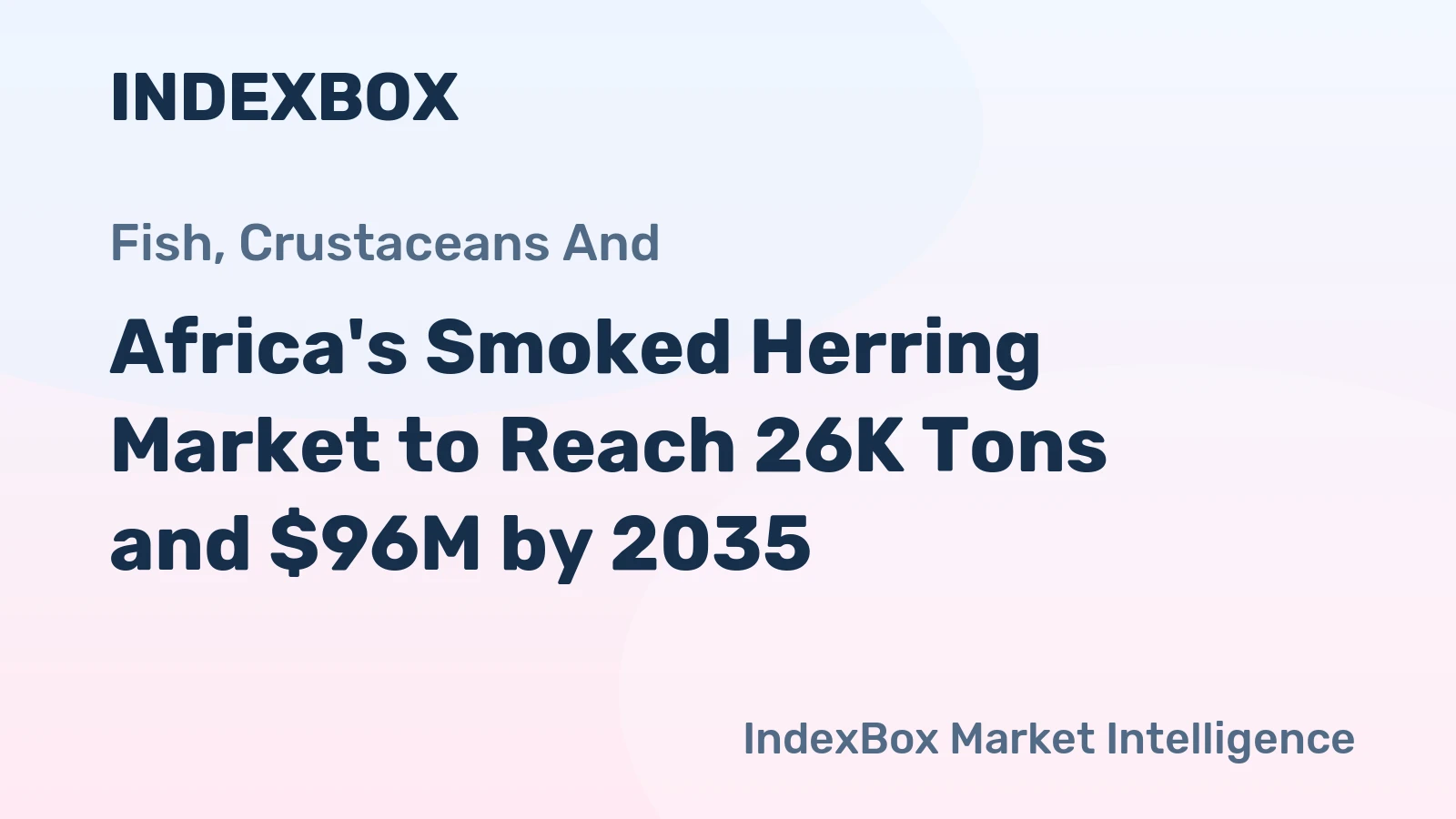 Africa's Smoked Herring Market to Reach 26K Tons and $96M by 2035