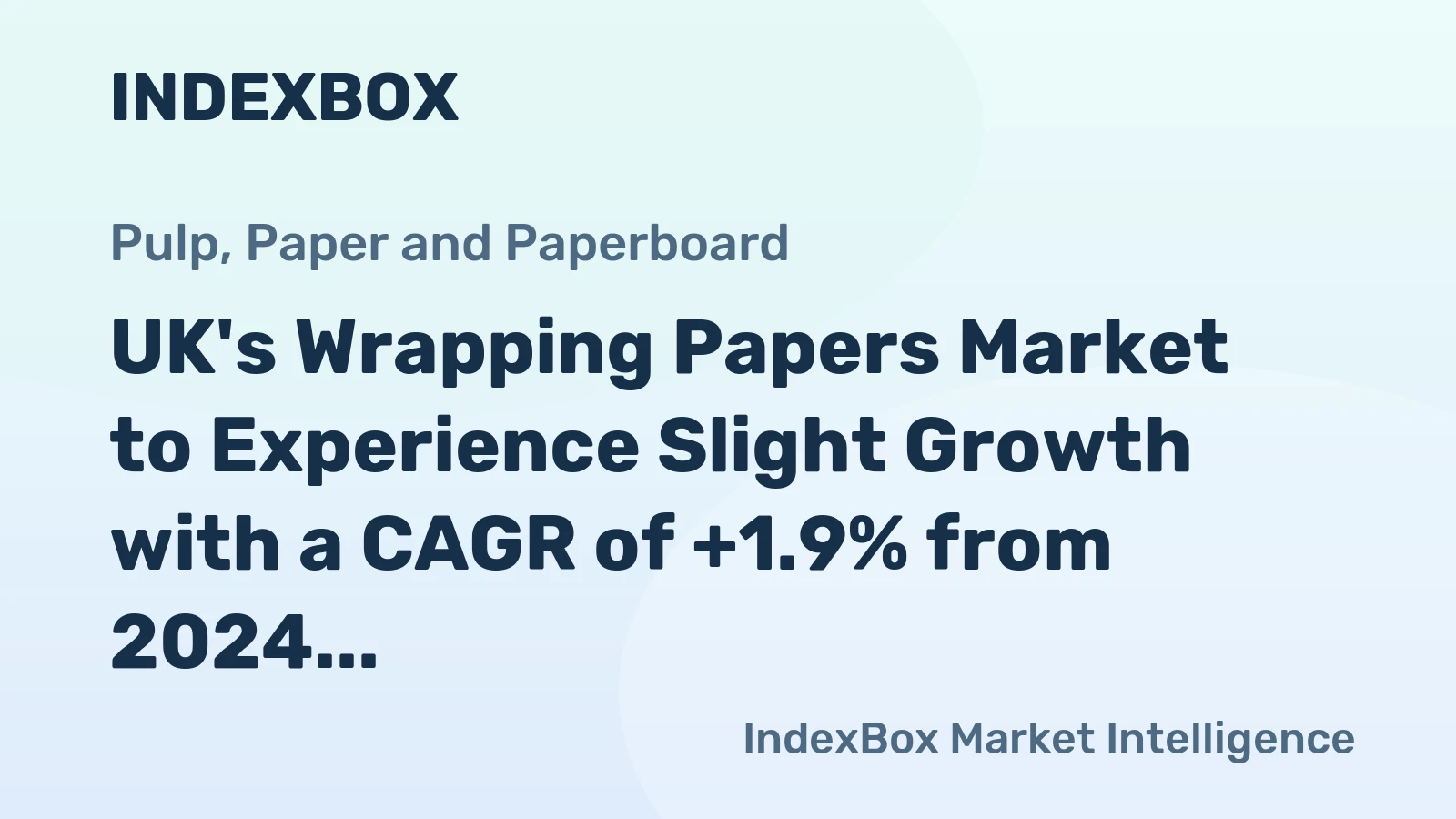UK's Wrapping Papers Market to Experience Slight Growth with a CAGR of +1.9% from 2024 to 2035