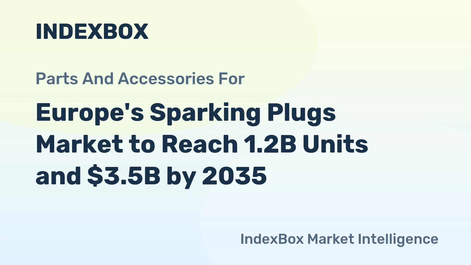 Europe's Sparking Plugs Market to Reach 1.2B Units and $3.5B by 2035