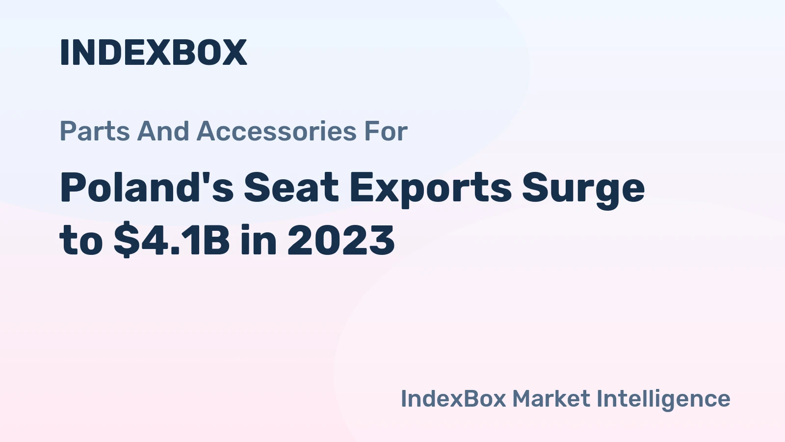 Poland's Seat Exports Surge to $4.1B in 2023