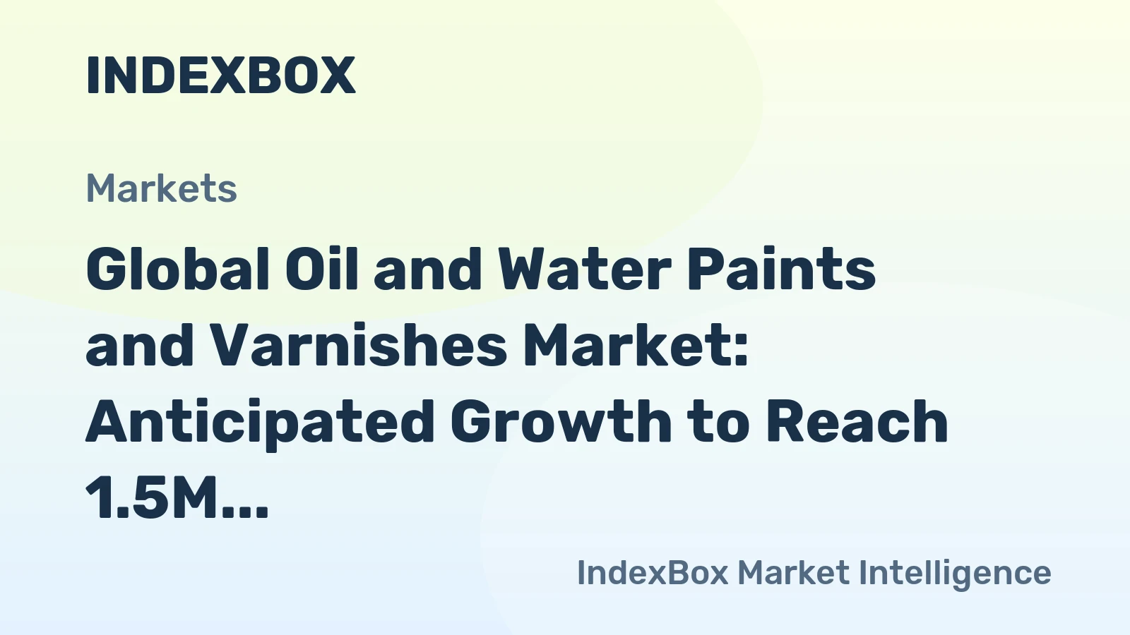 Global Oil and Water Paints and Varnishes Market: Anticipated Growth to Reach 1.5M Tons by 2035 with a Value of $8.3B
