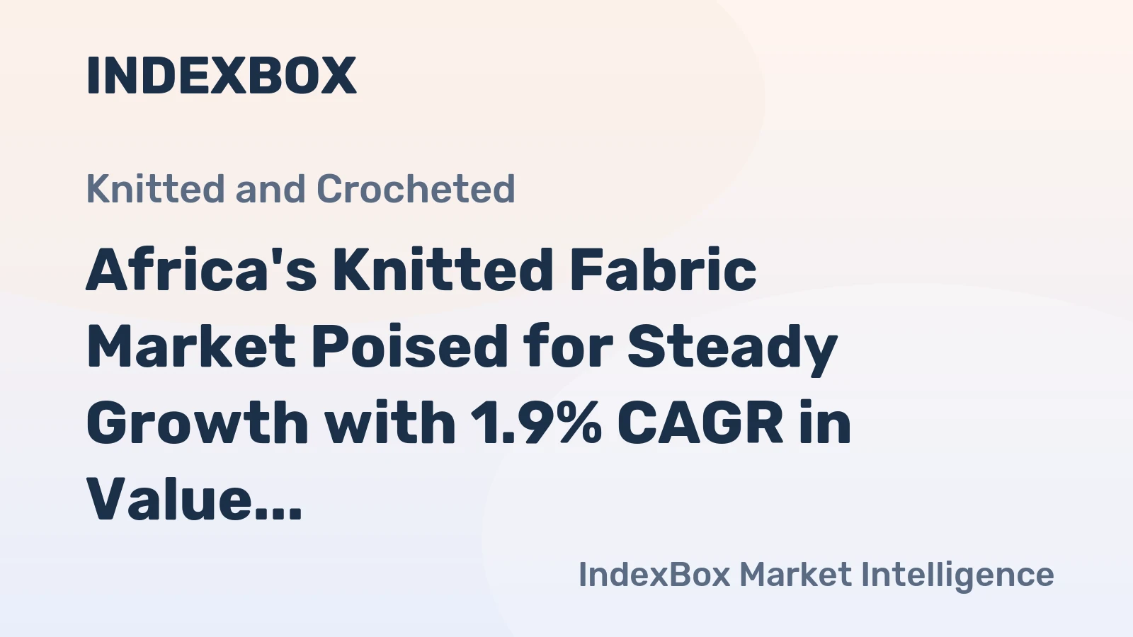 Africa's Knitted Fabric Market Poised for Steady Growth with 1.9% CAGR in Value Through 2035
