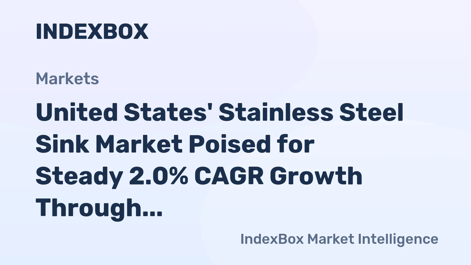 United States' Stainless Steel Sink Market Poised for Steady 2.0% CAGR Growth Through 2035