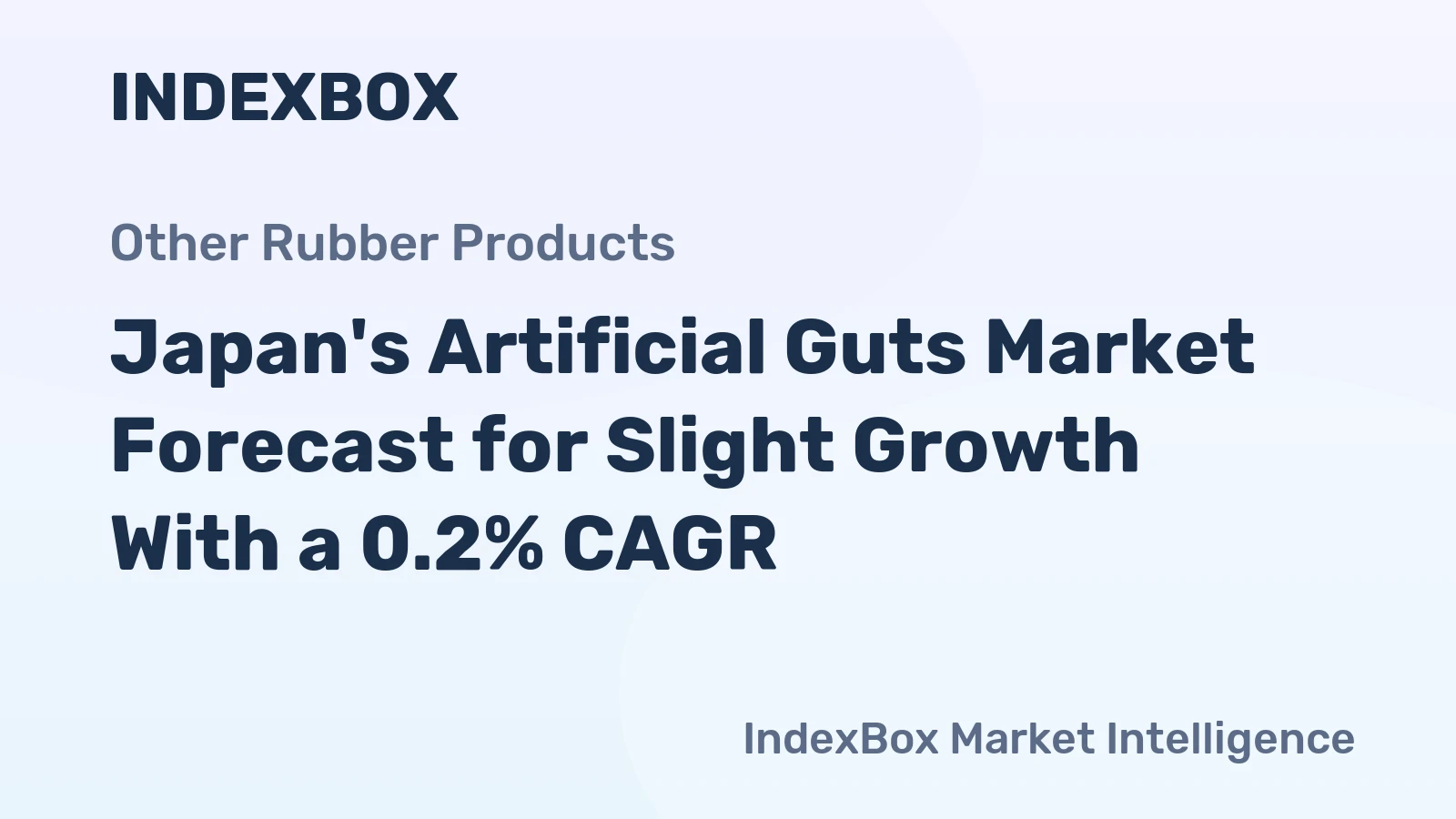 Japan's Artificial Guts Market Forecast for Slight Growth With a 0.2% CAGR