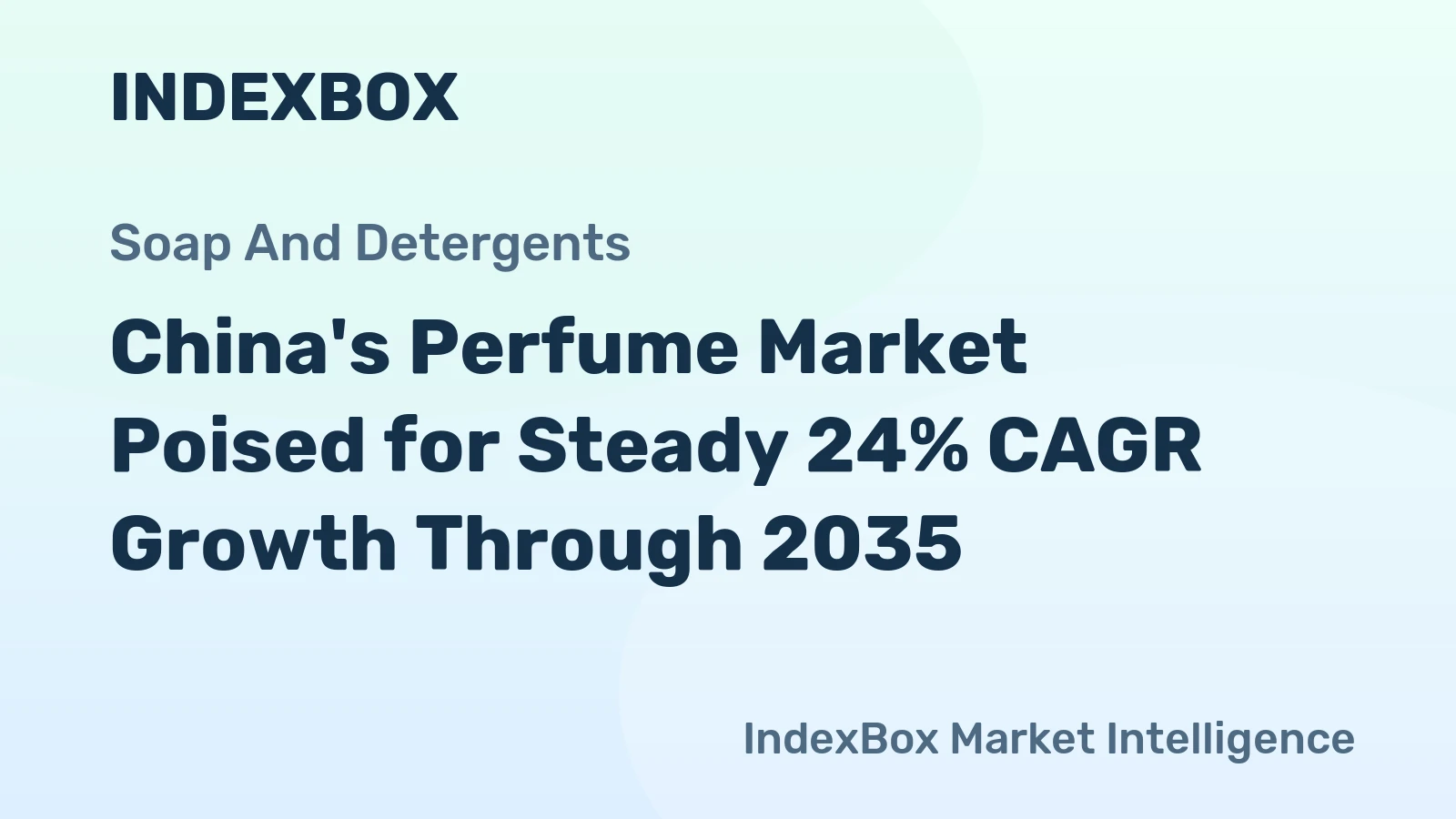 China's Perfume Market Poised for Steady 24% CAGR Growth Through 2035