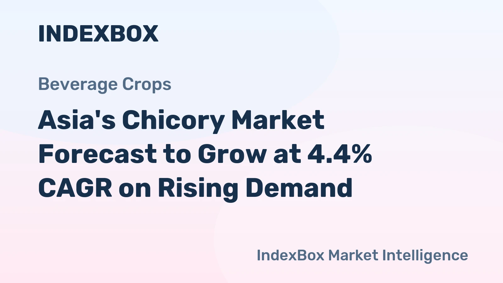 Asia's Chicory Market Forecast to Grow at 4.4% CAGR on Rising Demand