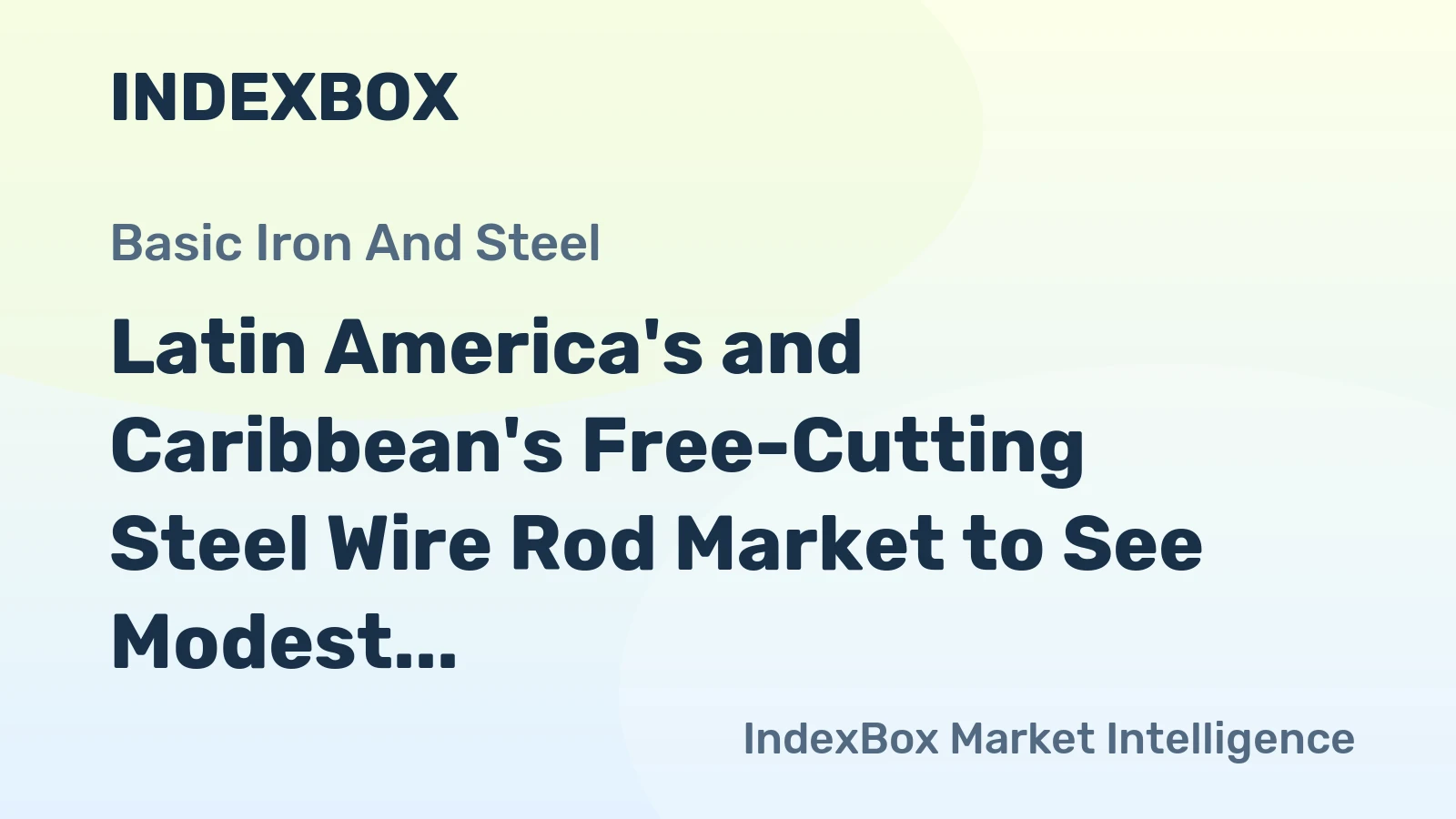 Latin America's and Caribbean's Free-Cutting Steel Wire Rod Market to See Modest Growth with 1% CAGR Through 2035