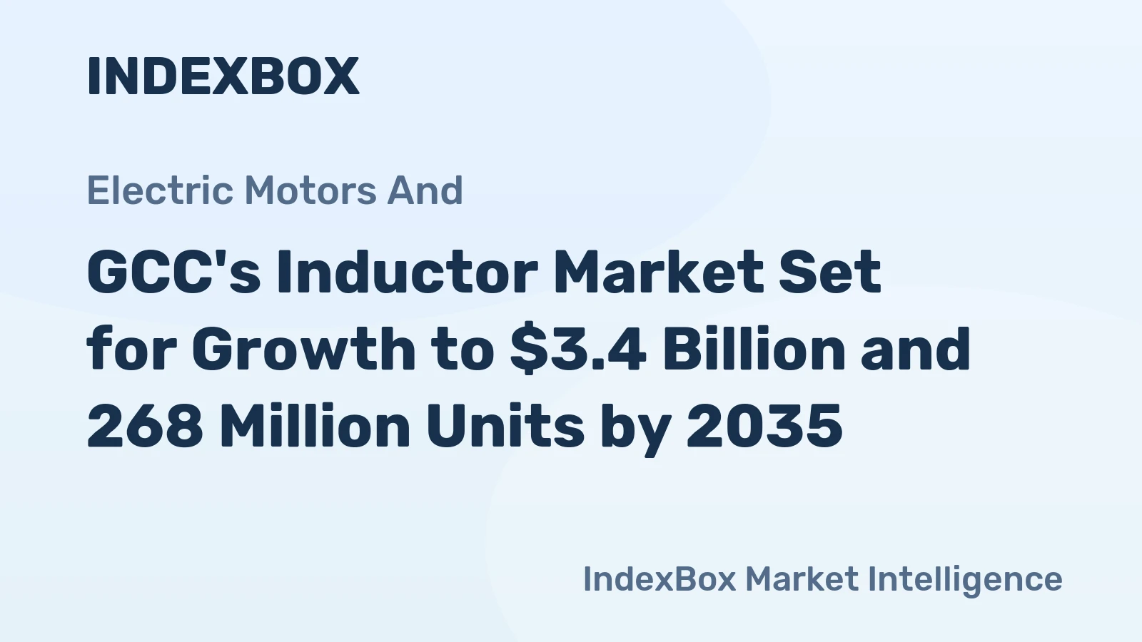 GCC's Inductor Market Set for Growth to $3.4 Billion and 268 Million Units by 2035