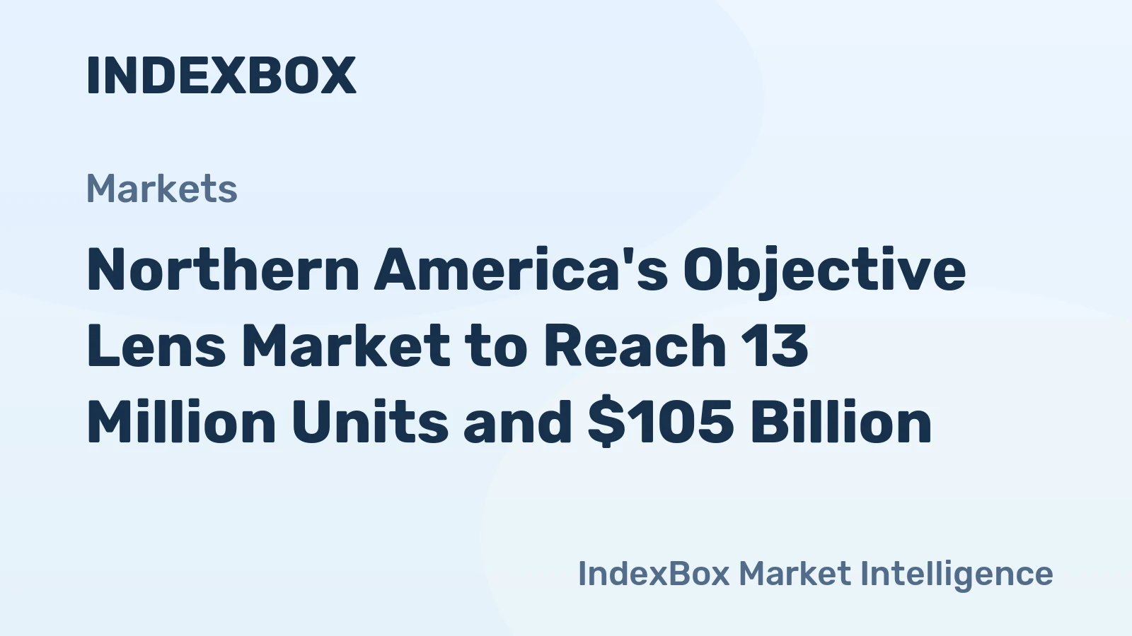 Northern America's Objective Lens Market to Reach 13 Million Units and $105 Billion