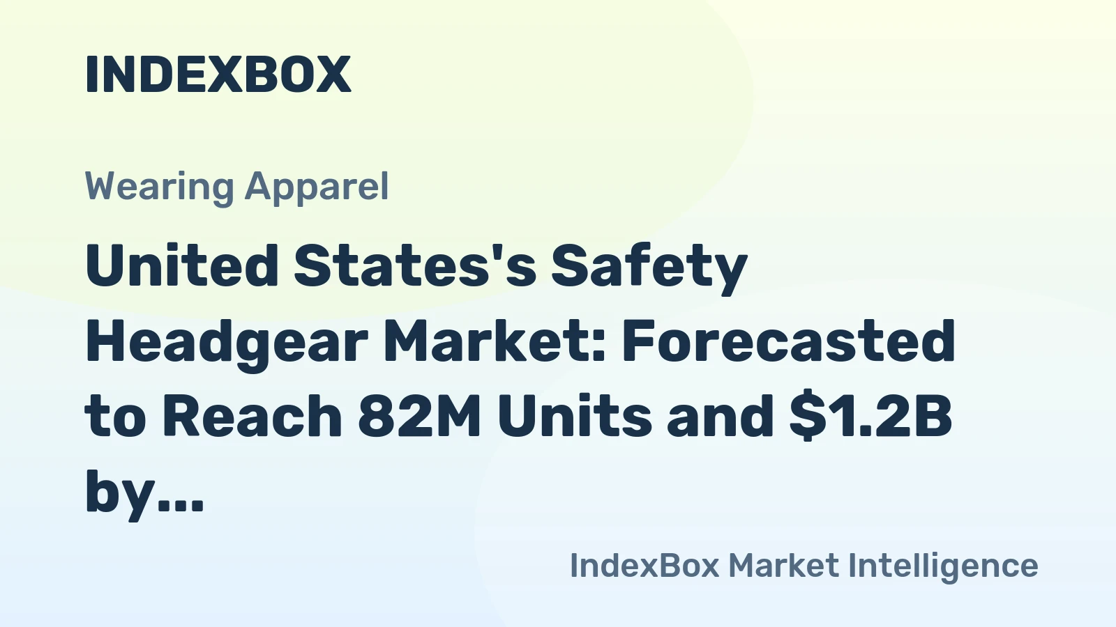 United States's Safety Headgear Market: Forecasted to Reach 82M Units and $1.2B by 2035