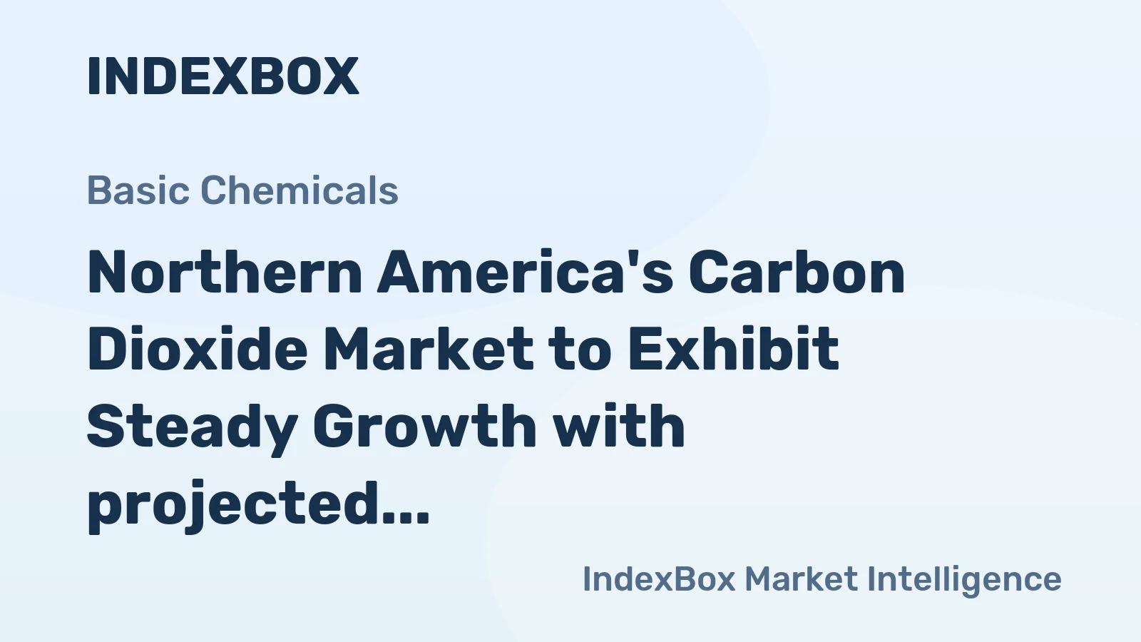 Northern America's Carbon Dioxide Market to Exhibit Steady Growth with projected CAGR of +1.1% from 2024 to 2035