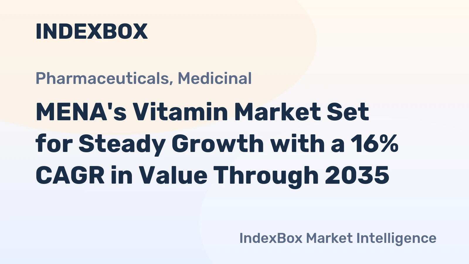 MENA's Vitamin Market Set for Steady Growth with a 16% CAGR in Value Through 2035