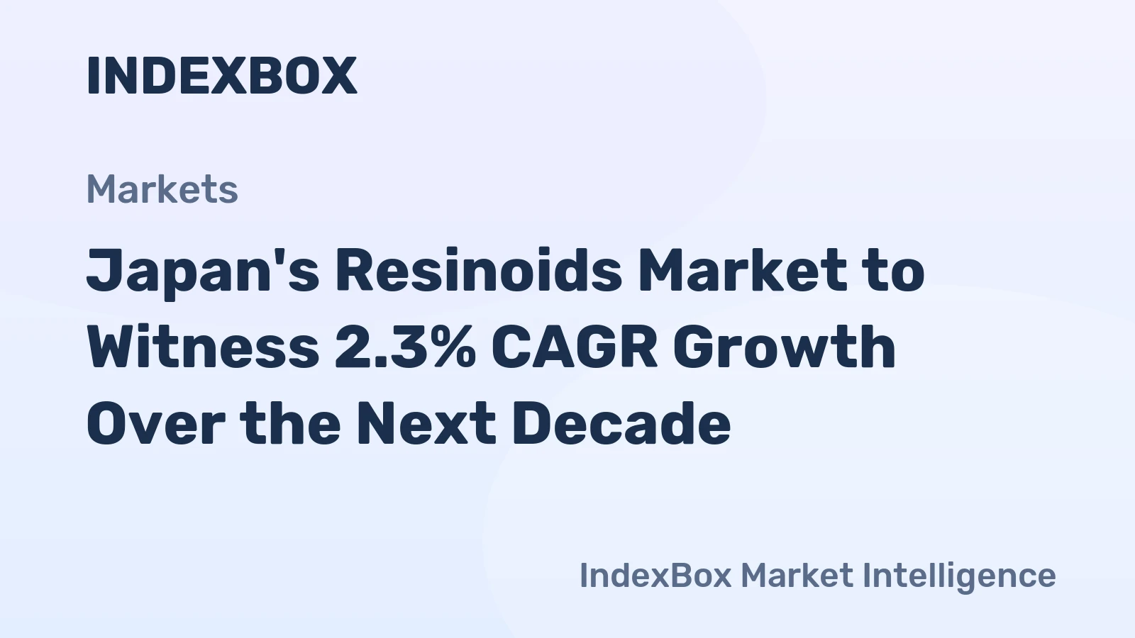 Japan's Resinoids Market to Witness 2.3% CAGR Growth Over the Next Decade