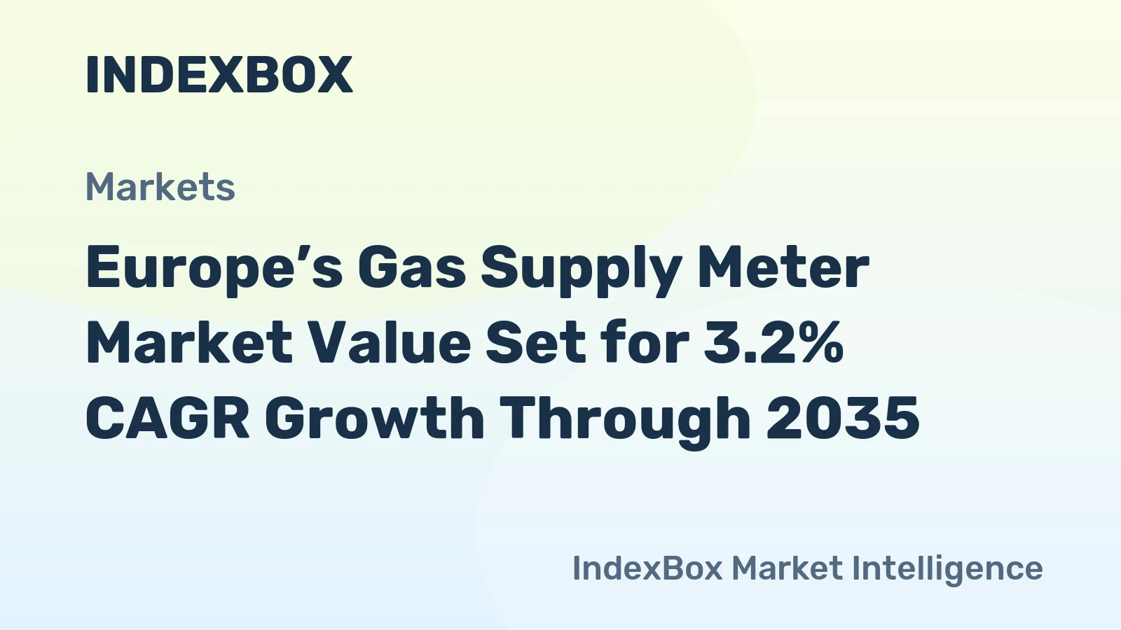 Europe’s Gas Supply Meter Market Value Set for 3.2% CAGR Growth Through 2035